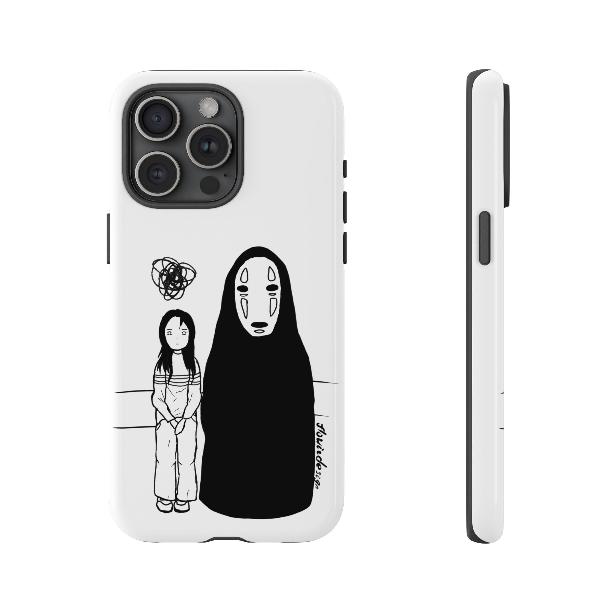 Chihiro BW Phone Case – FlowirDesign